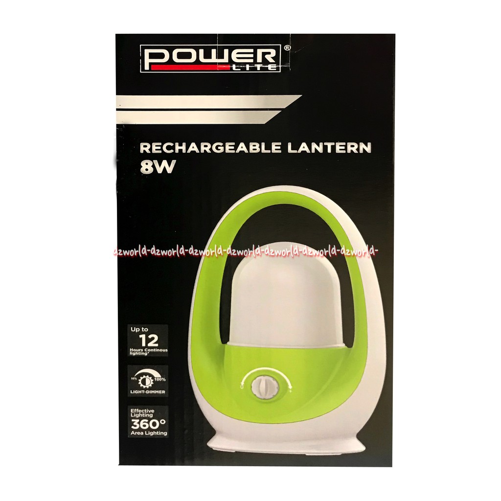 Jual Power Lite Rechargeable Lantren Lentera Led Lampu Darurat Senter 8 ...