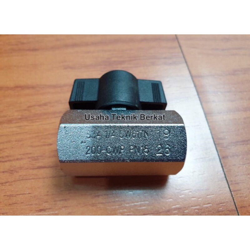 Jual Mini ball valve italy 1/4” inch ff / female female | Shopee Indonesia