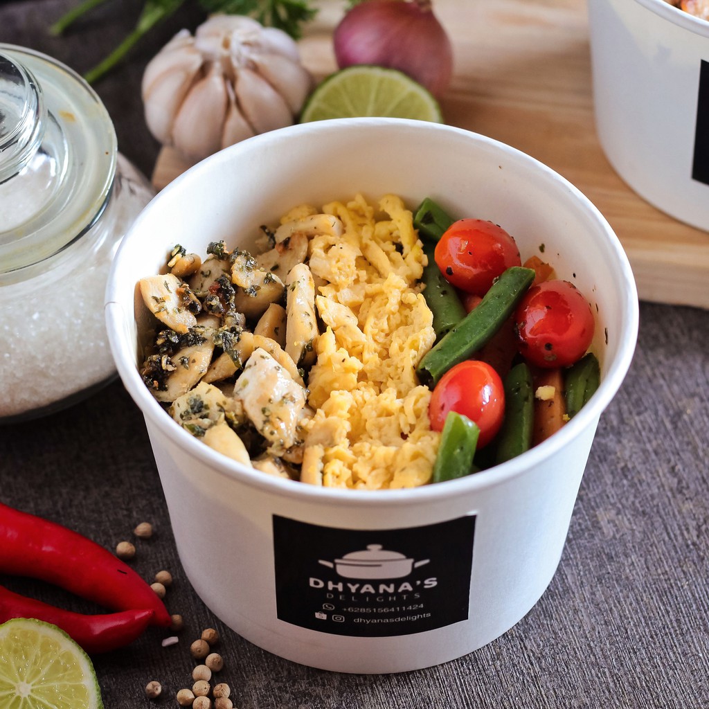 Jual Cilantro Chicken Rice Box Nasi Kotak | Shopee Indonesia