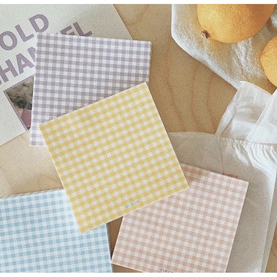 Jual [SCRIBBLE_ID] 50 Lembar OLD CHANNEL GRID Memo Note Paper Notepad ...