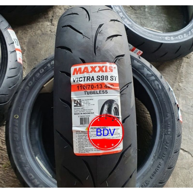 Jual Ban MAXXIS (TL) 110/70-13 MA-F1ST/ Victra S98 (Ring 13 NMAX ...