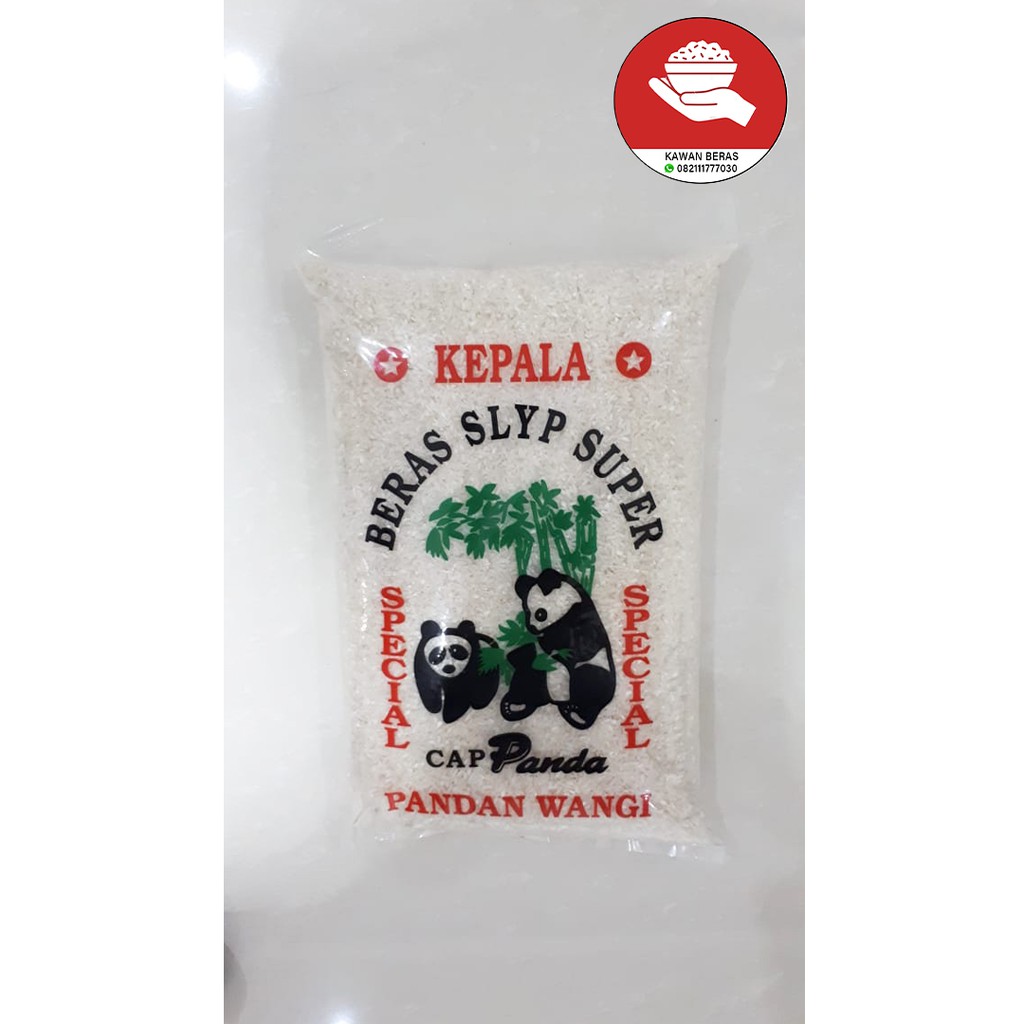 Jual Beras SLYP super 5KG cap Panda | Shopee Indonesia