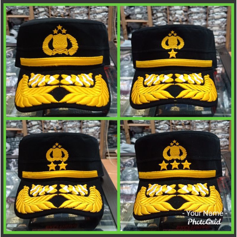 Jual TOPI KOMANDO PATI POLISI/ TOPI KOMANDO POLISI/ TOPI PATI/ TOPI ...