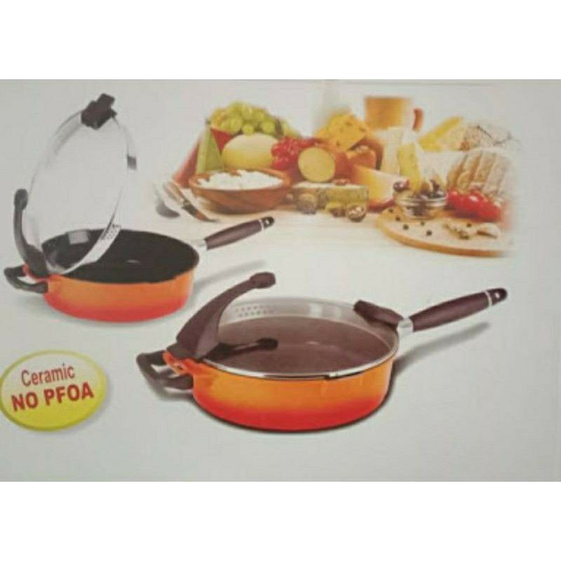 Jual Multifunctional Frypan Hakasima (Gratis Codet Kayu) | Shopee Indonesia