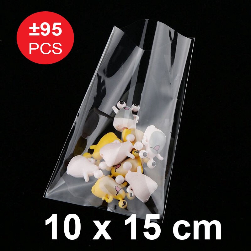 Jual Plastik Bungkus Souvenir 10 X 15 Cm Isi 95 Lembar Hadiah Bening ...