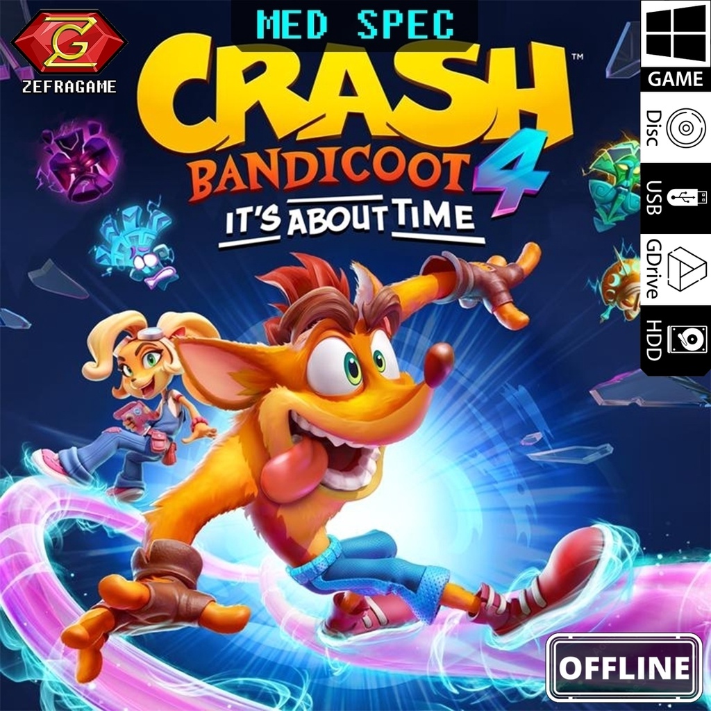 Jual Crash Bandicoot 4 Its About Time Pc Full Version Shopee Indonesia