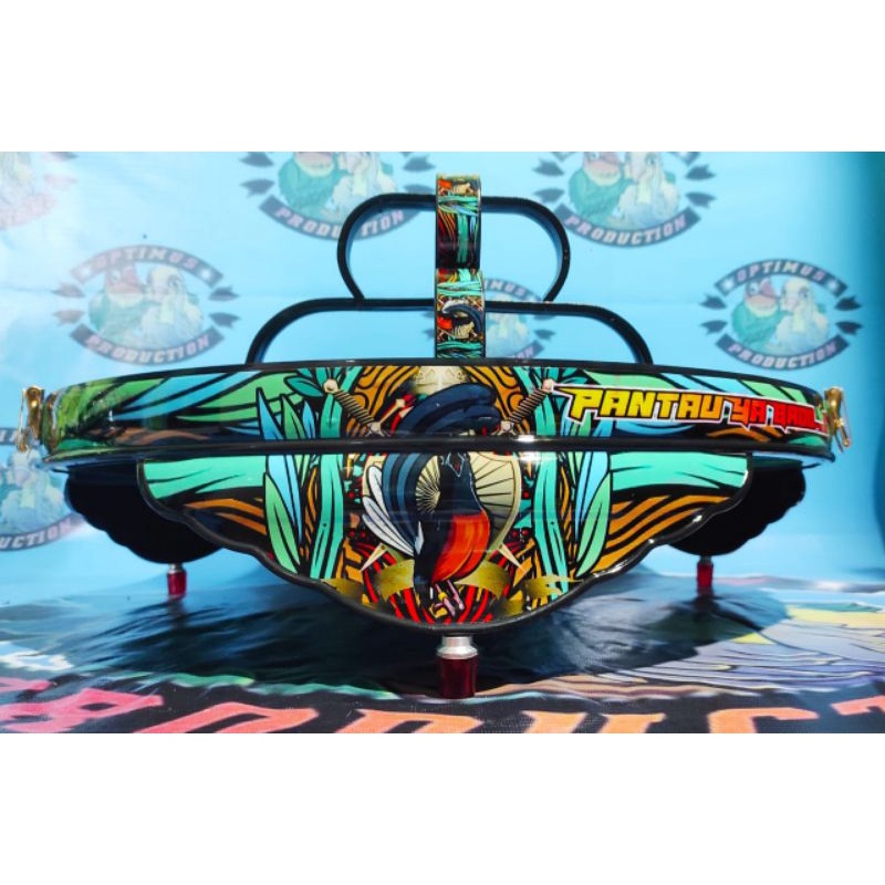 Jual TEBOK MURAI PVC MOTIF SINGLE FIGHTER UK NO 2 DIAMETER 58CM ...