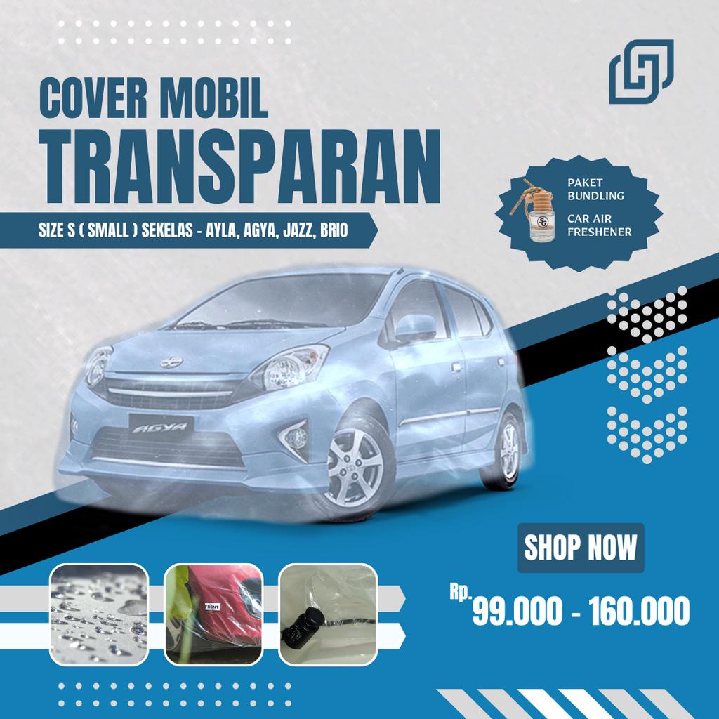 Jual Cover Mobil Transparan Premium Untuk Semua Jenis Mobil - Sarung ...