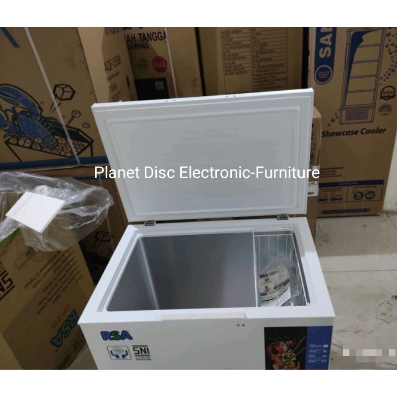 Jual Kulkas Chest Freezer RSA CF210 Kulkas Sosis Kulkas duduk Kulkas ...
