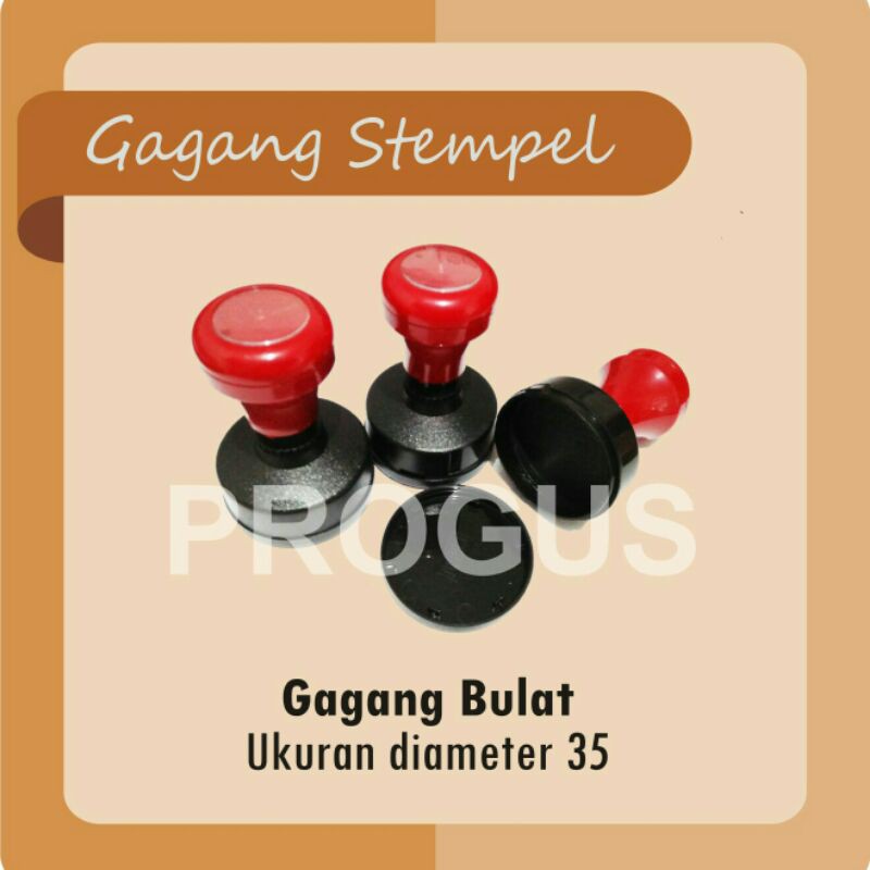 Jual Gagang Stempel Flash Otomatis Bulat Ukuran Diameter 35 mm | Shopee Indonesia