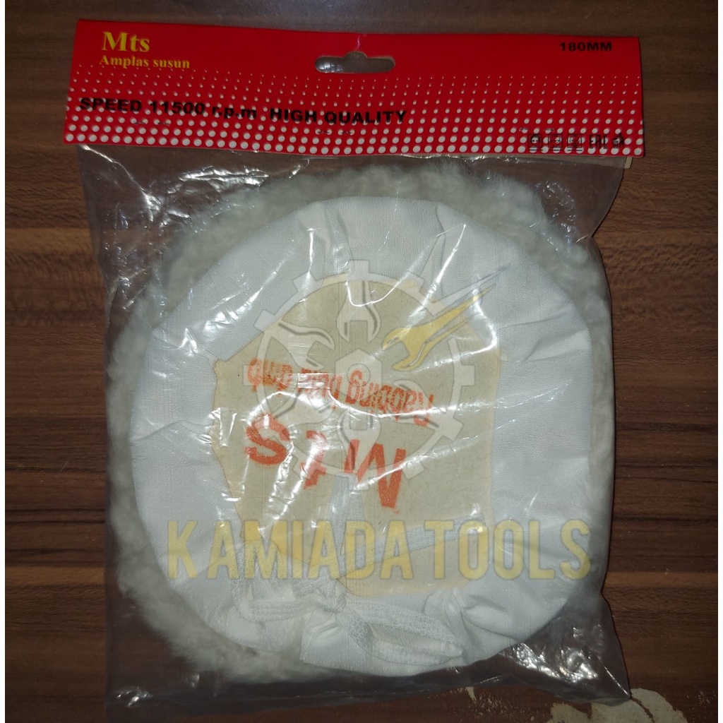 Jual Wool Poles Ikat MTS 7 inch / Polishing Ball Net / Polishing wool ...