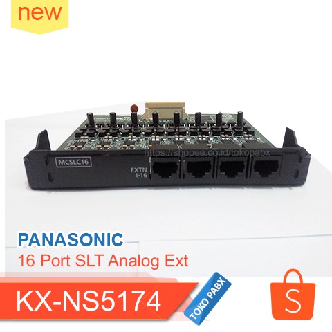 Jual KX-NS5174 Expand Card 16 Port Extension Analog untuk Pabx NS300 ...