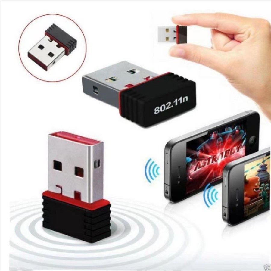 Jual Mini USB WiFi Wireless Adapter Network LAN Card 802.11 Dongle | Shopee Indonesia