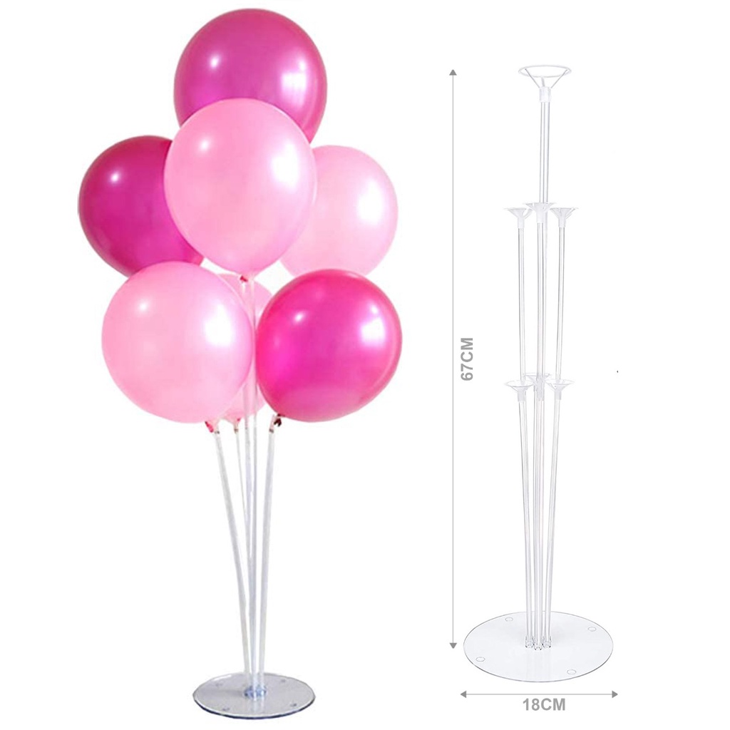 Jual 7 in 1 Stick Cup Standing Balon/Tiang Balon Decor/Gate Balon ...