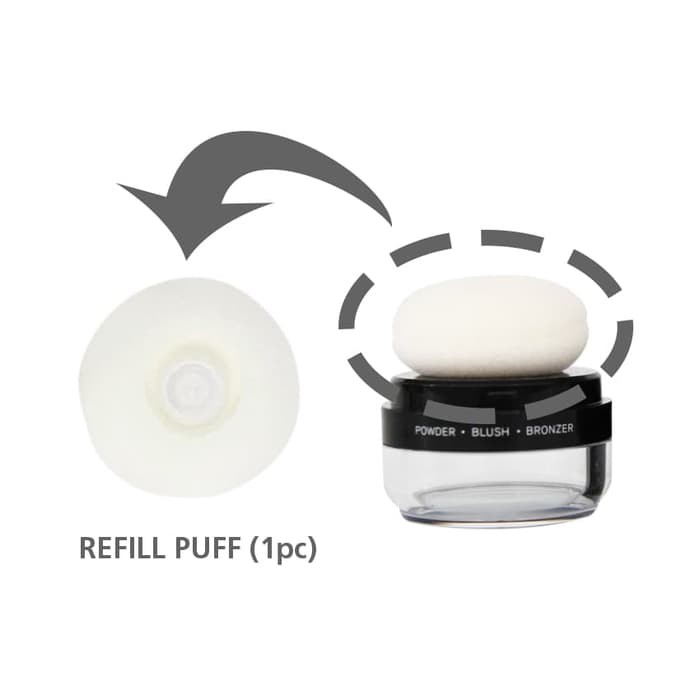 Jual ORIGINAL Masami Shouko Refill Puff for Loose Powder Case (1pc ...