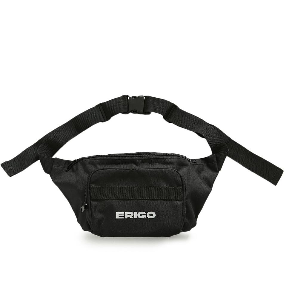 Jual Best Product Erigo Waist Bag Kanoi Black Y05H | Shopee Indonesia