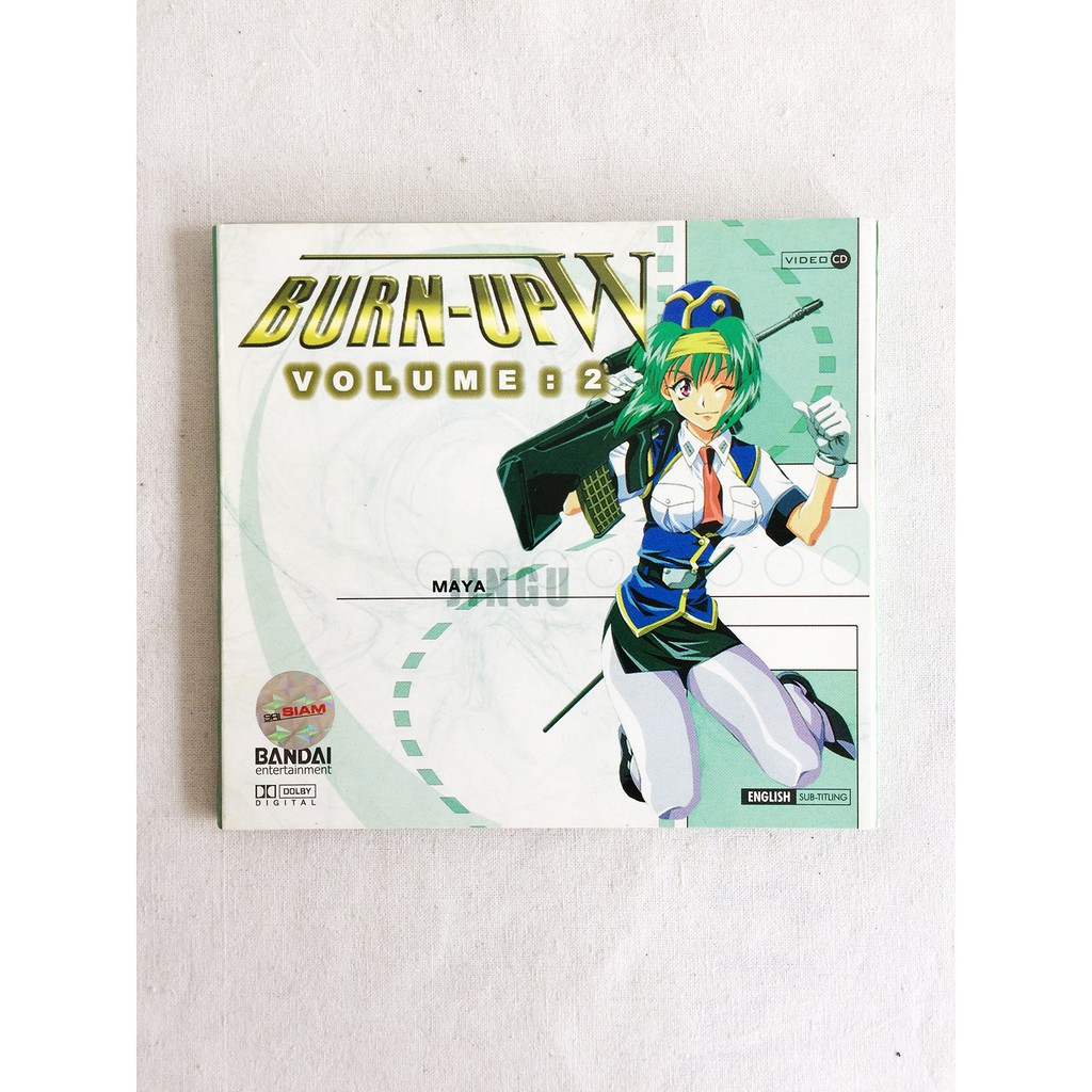Jual VCD Anime Burn-Up W Vol 2 (ORI Bandai) | Shopee Indonesia