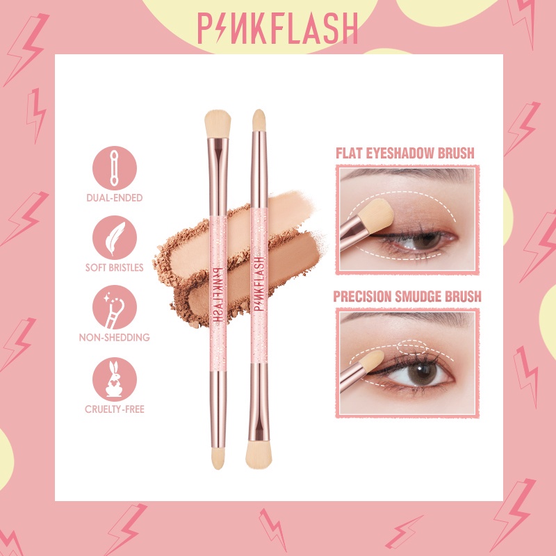Jual PINKFLASH Multi use Duo Professional Makeup Makeup Brush Tool ...