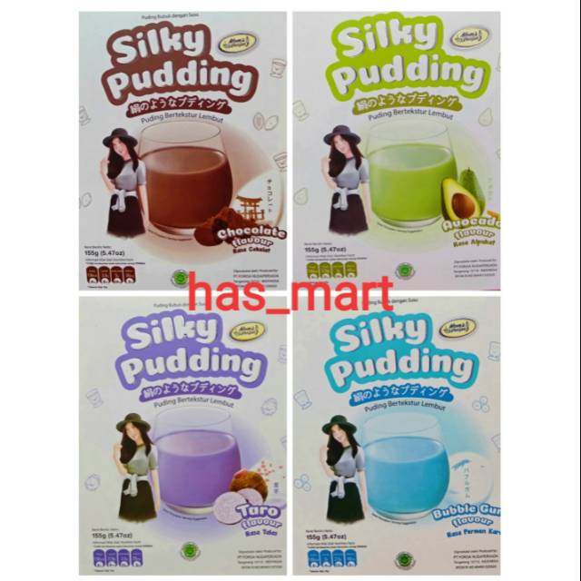 Jual SILKY pudding 155 gram all variant | Shopee Indonesia