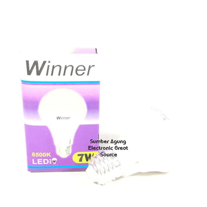 Jual Lampu LED 7W 6500K Merk Winner Cahaya Putih Hemat Energi Terang ...