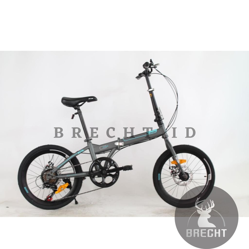 Jual Sepeda Lipat Folding Bike BNB Amos 20" 7Speed | Shopee Indonesia