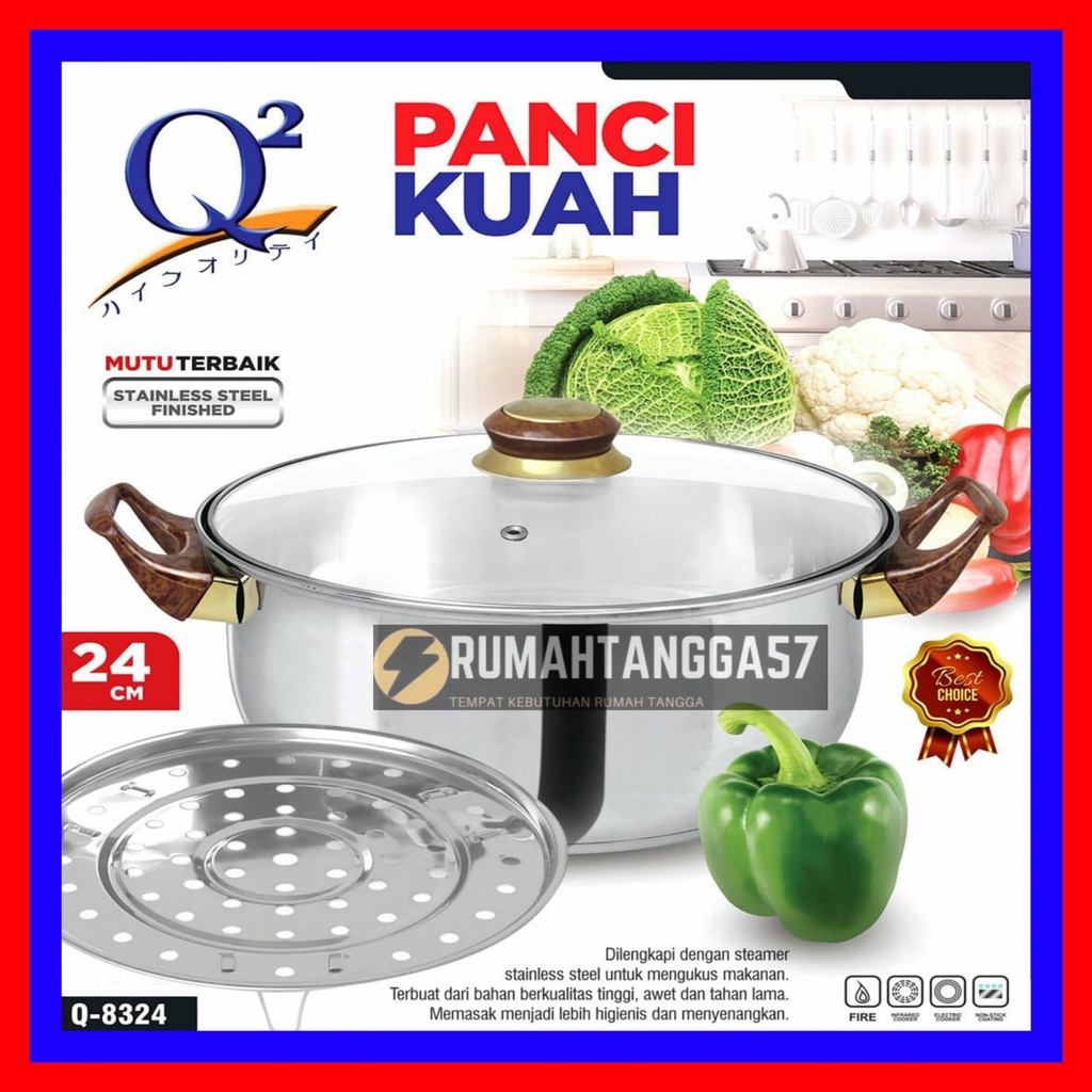 Jual PANCI KUAH Q2-8324 / PANCI KUAH Q2 24CM / PANCI KUWAH Q2 24CM ...