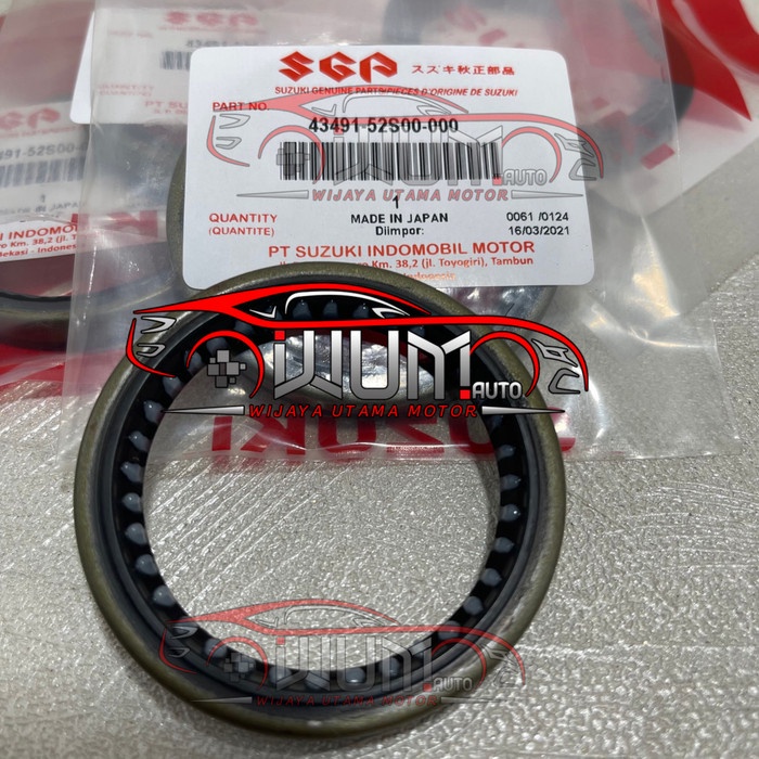 Jual OIL SEAL REAR WHEEL SIL RODA BELAKANG SUZUKI NEW CARRY 2019 UP | Shopee Indonesia