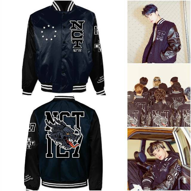 Jual Jacket KPOP Korea NCT 127 Neo Zone Varsity | Shopee Indonesia