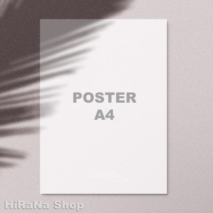 Jual Poster A4 | Shopee Indonesia