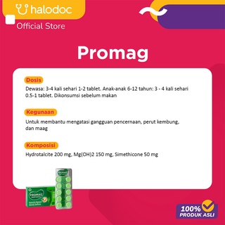 Jual Promag 10 Tablet | Shopee Indonesia