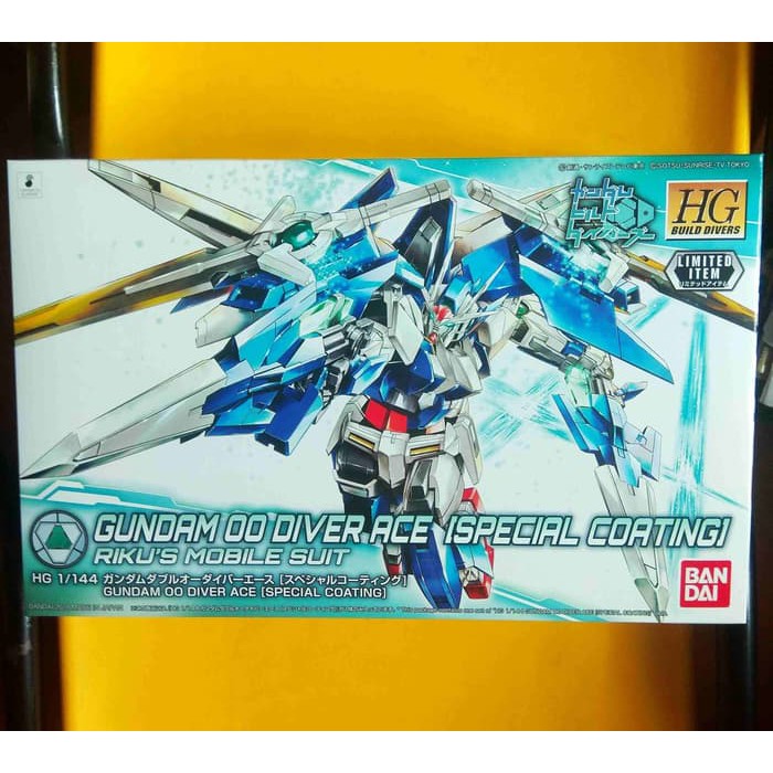 Jual HG 1/144 Gundam 00 Diver Ace Special Coating Limited | Shopee Indonesia