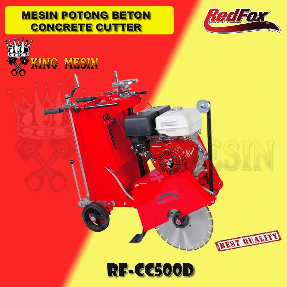 Jual MESIN POTOMG LANTAI ASPAL BETON CONCRETE CUTTER DIESEL CC500D ...