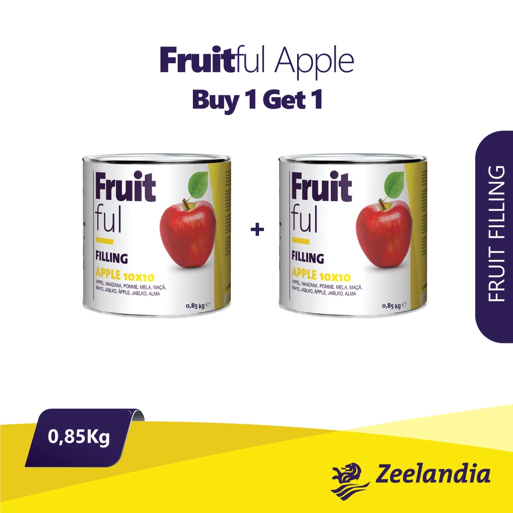 Jual Fruitful Apple 850 g (2 Kaleng) - Zeelandia - Selai buah - Fruit ...