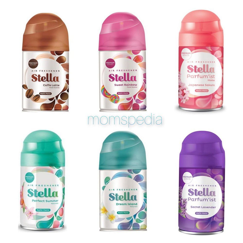 Jual Stella Parfum'ist Premium Series Refill Matic 225ml & Dahlia Matic ...