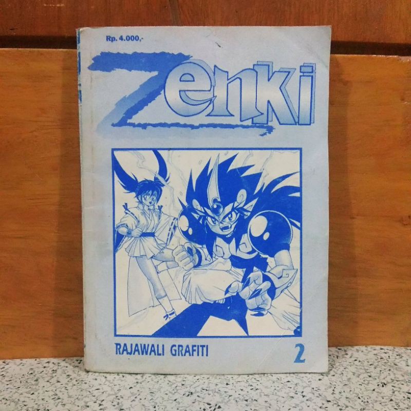 Jual ORIGINAL KOMIK ZENKI 2 - RAJAWALI GRAFITI | Shopee Indonesia