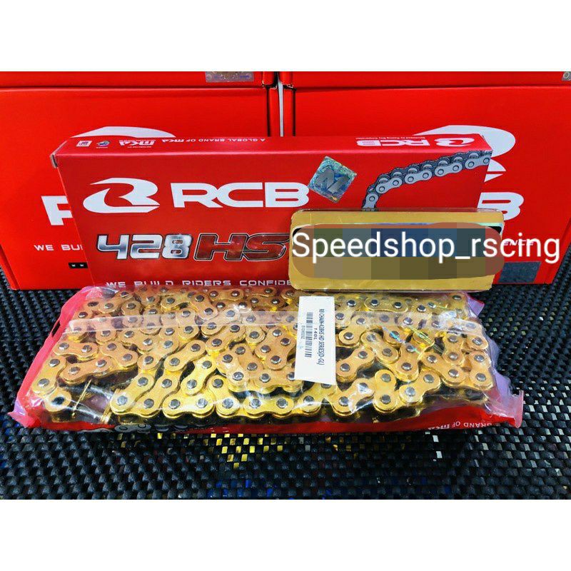 Jual Rantai Motor RCB Rantai Motor RCB Racing BOY Chain ukuran 428HS ...