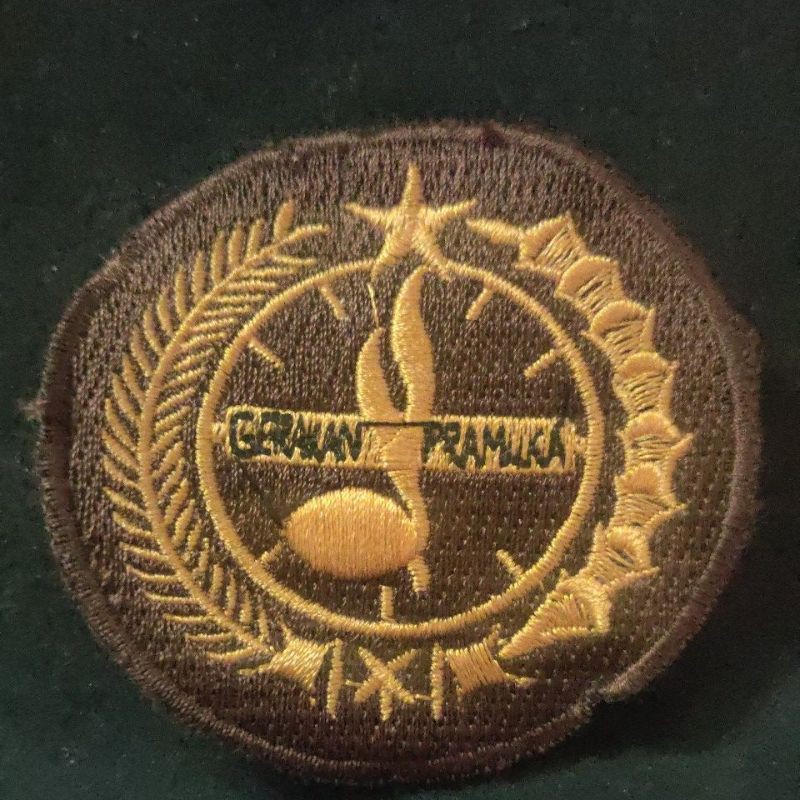 Jual bordir kitri Pramuka (tunas kelapa) | Shopee Indonesia