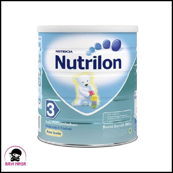 Jual EKSKLUSIF NUTRILON REGULAR 3 VANILA TIN 800G / 800 G | Shopee Indonesia