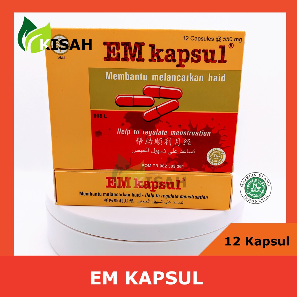 Jual BOROBUDUR EM KAPSUL 12 Kapsul - Obat Kapsul Pelancar Haid ...