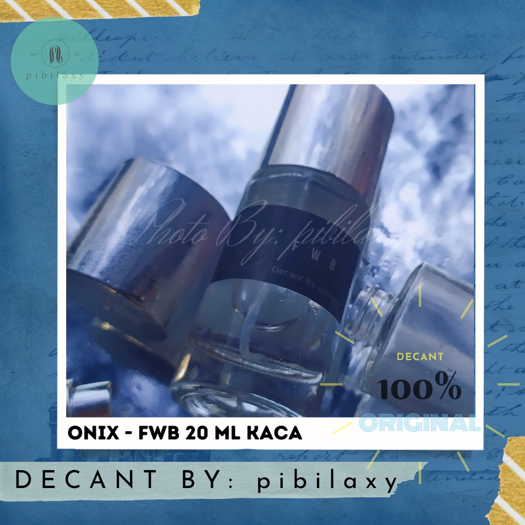 Jual Decant Eau de Parfum ONIX FWB Original Termurah Parfume Vial ...