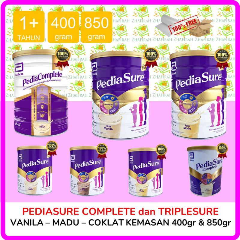 Jual PEDIASURE COMPLETE TRIPLESURE // PEDIACOMPLETE // Pedia Complete | Shopee Indonesia