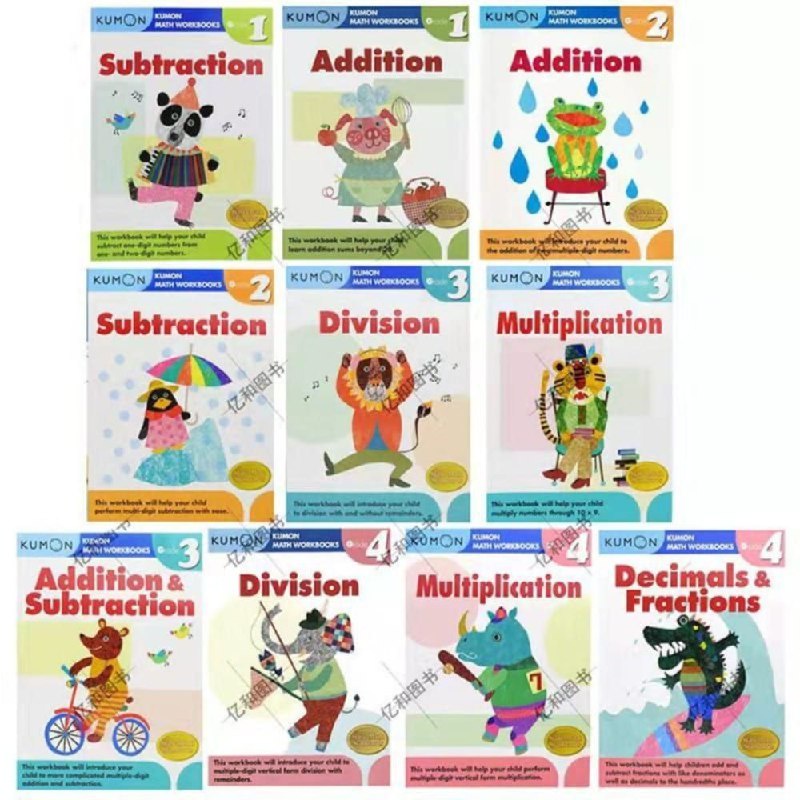 Jual Kumon Math Workbooks - Imported Mathematic Book - Buku Matematika ...