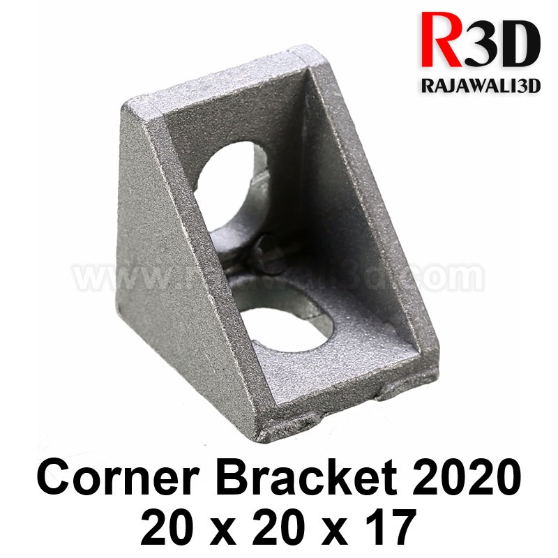 Jual Angle Corner Bracket 2020 90 Degree Gusset Element Siku Aluminium ...