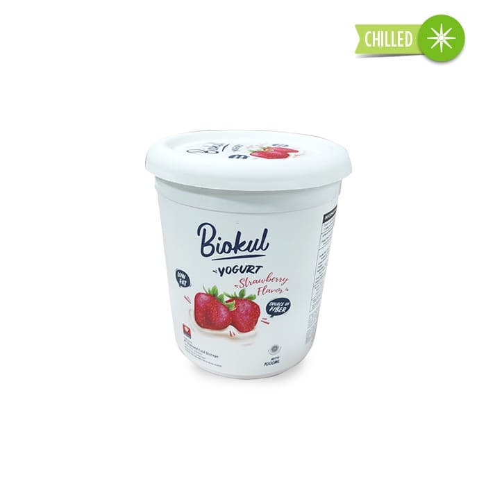 Jual Yogurt Biokul Stirred Plain Strawberry Blueberry 1 Liter Diamond ...