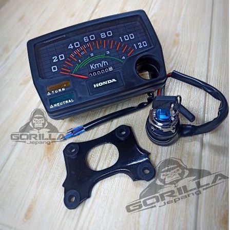 Jual speedometer honda win set breket spedo dan kontak honda win ...