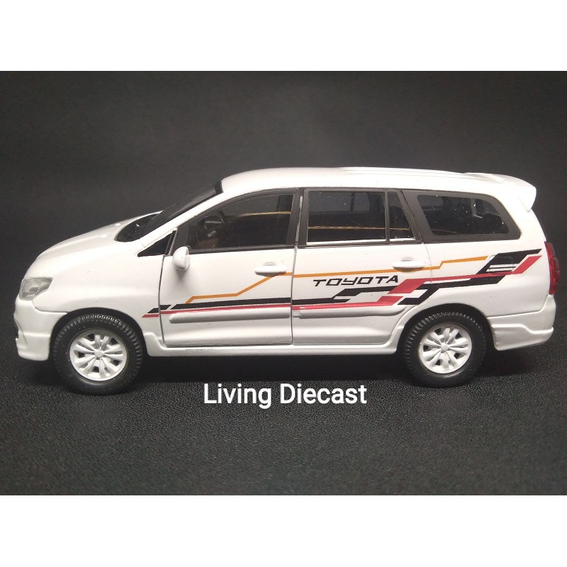 Jual custome repaint - diecast / miniatur - toyota innova sporty (white ...