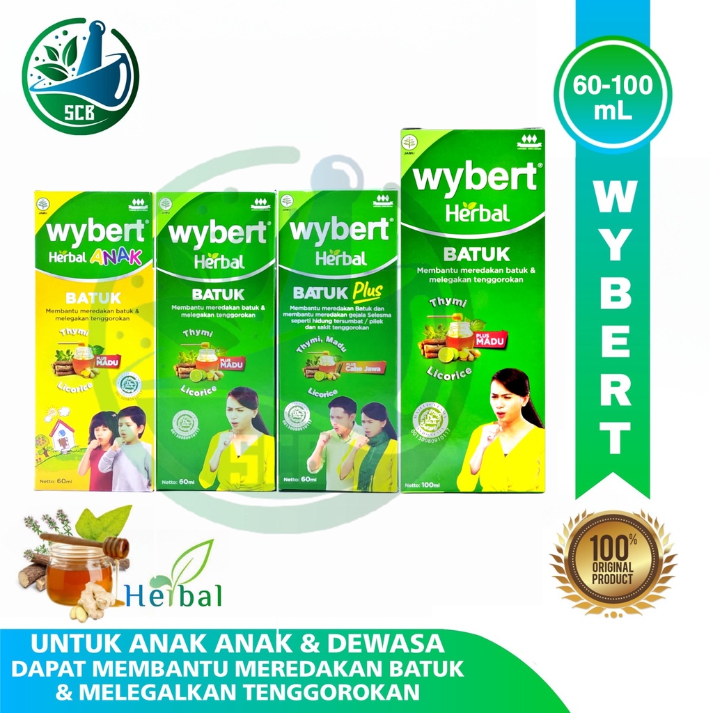 Jual Wybert Herbal Batuk Anak Anak & Dewasa - Obat Batuk & Melegakan ...