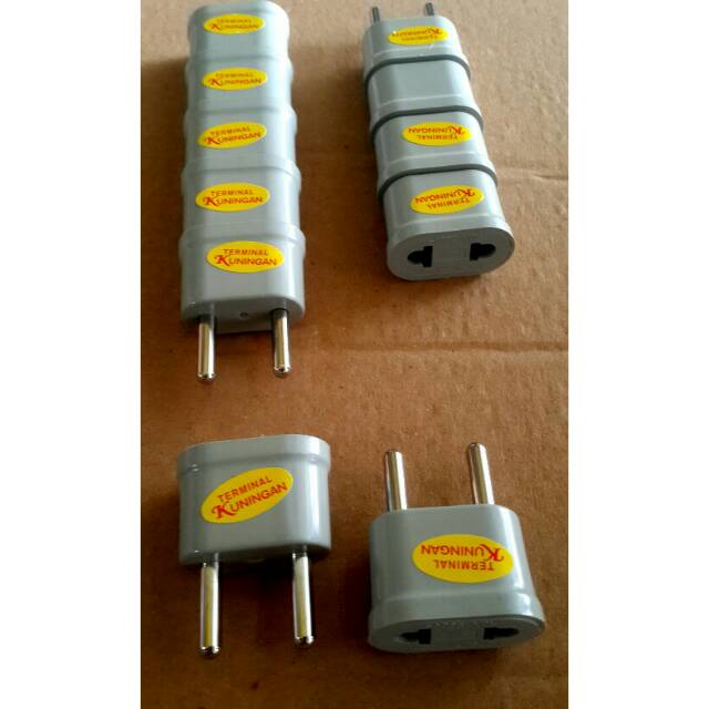 Jual Adaptor sambungan gepeng over colokan gepeng | Shopee Indonesia