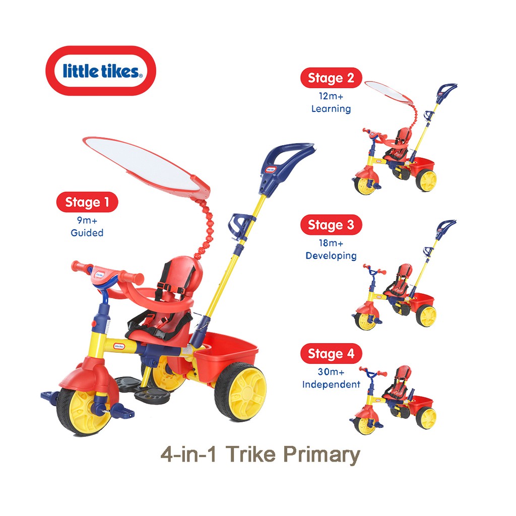 Jual Little Tikes 4-in-1 Trike Primary / Sepeda Anak Little Tikes 4-in ...