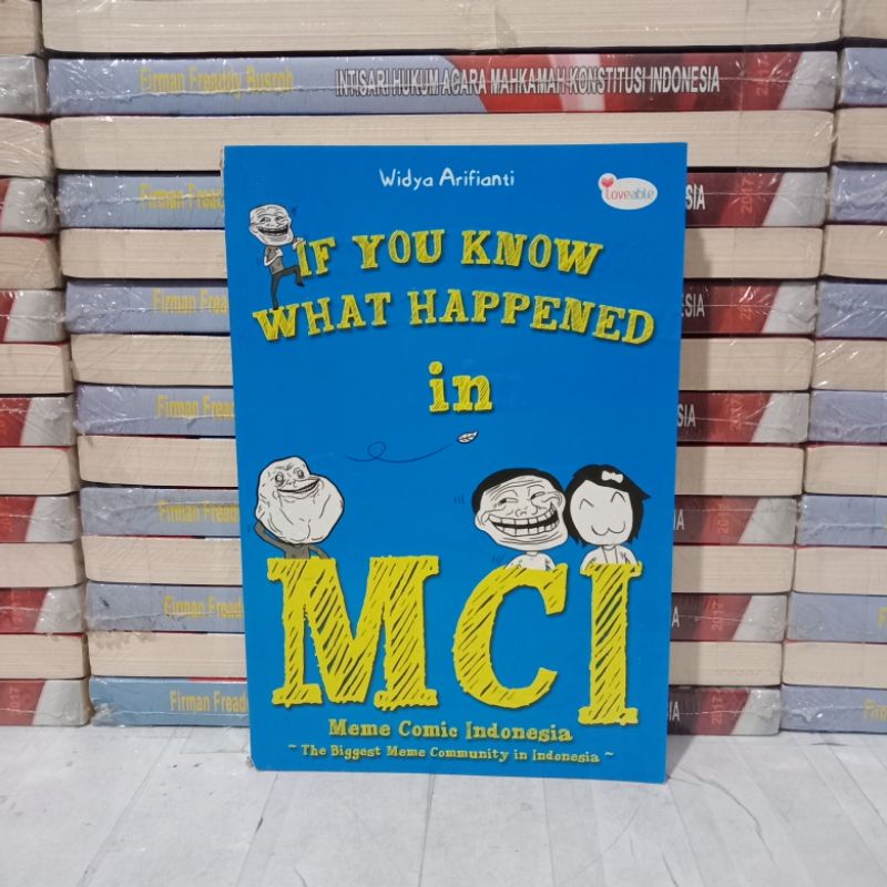 Jual BUKU ASLI - IF YOU KNOW WHAT HAPPENED IN MCI MEME COMIC INDONESIA ...